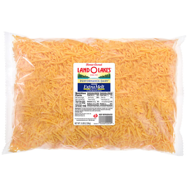 Land O Lakes® Extra Melt® Shredded American Cheese, Yellow | Land O ...