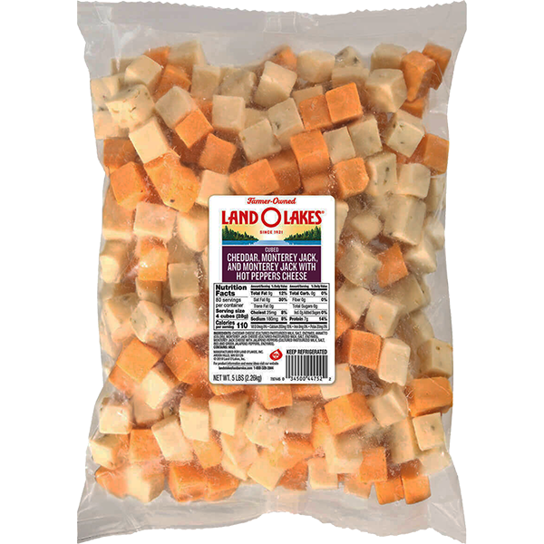 Land O Lakes® Mild Yellow Cheddar, Monterey Jack and Hot Pepper ... Land O Lakes® Mild Yellow Cheddar, Monterey Jack and Hot Pepper ...