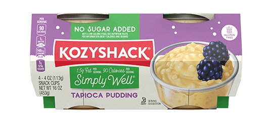 Low Calorie Rice Pudding | Kozy Shack Simply Well Pudding