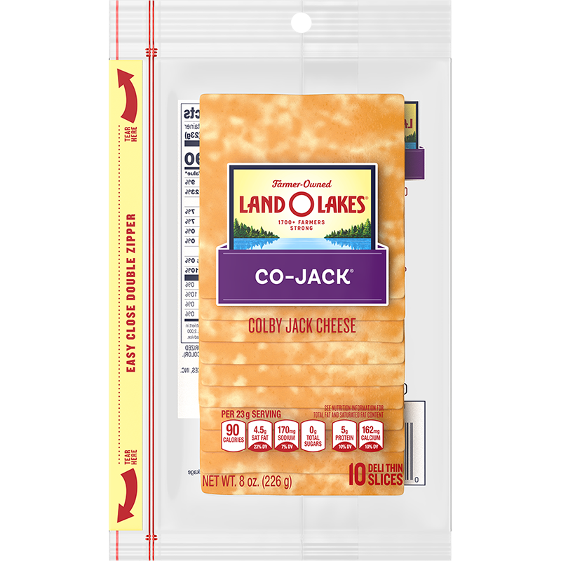 Sliced Co-Jack® Cheese | Land O'Lakes
