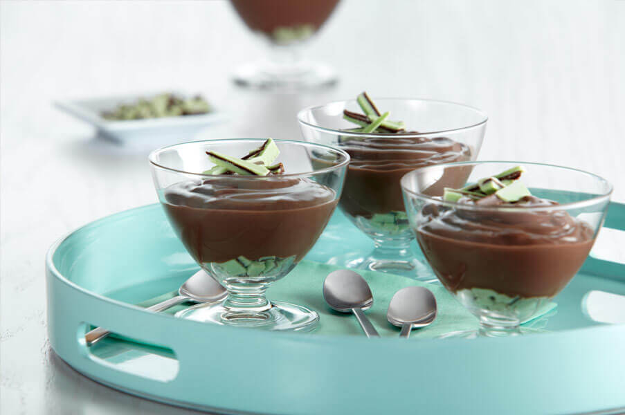 Chocolate Pudding with Mint Recipe | Land O’Lakes Foodservice
