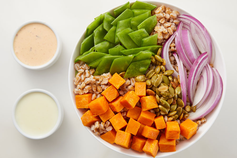 Ancient Grain Bowl with Chipotle Queso Bravo Recipe | Land O’Lakes ...