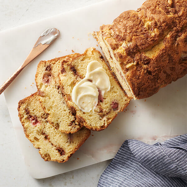 Rhubarb Streusel Bread Recipe | Land O’Lakes Rhubarb Streusel Bread Recipe | Land O’Lakes